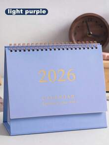 2026 Desk Calendar, Minimalist Desktop Calendar With Multiple Colors ...