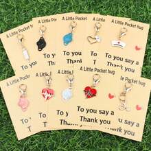 14/10/1 Pc Medical Themed Keychain Set With Thank You Pocket Card, 2025 ...