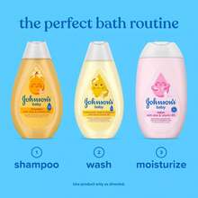 Johnson's Gentle 2-In-1 Baby Wash (3.4 Fl Oz) - Travel-Size Shampoo ...