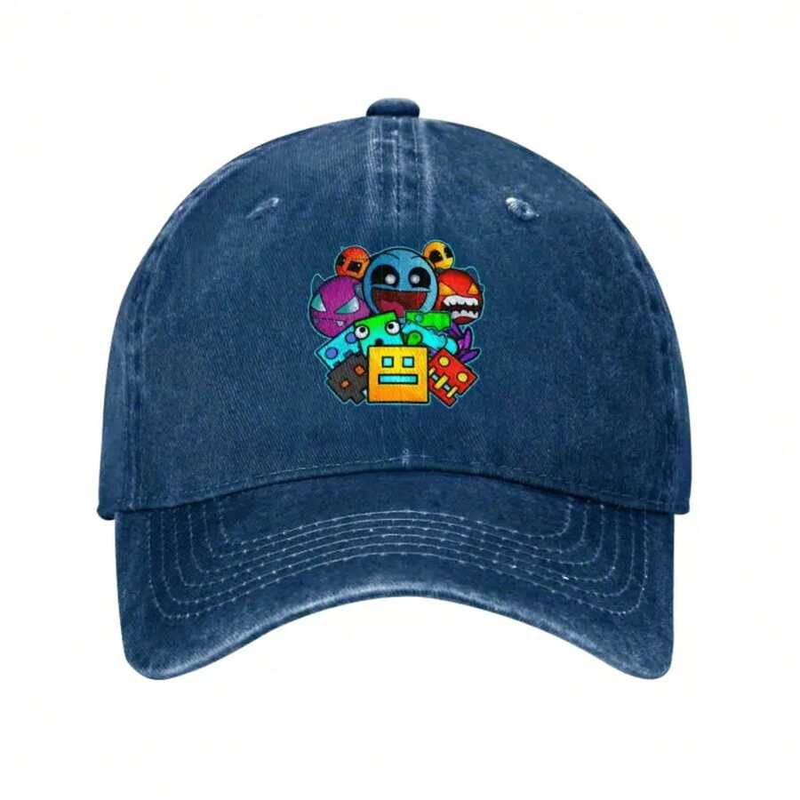 Vintage Gaming-Inspired Retro Video Game Characters Baseball Cap ...