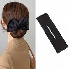 Women's Bun Styler & Ponytail Clip - One Touch Elegant Hairstyle, No ...