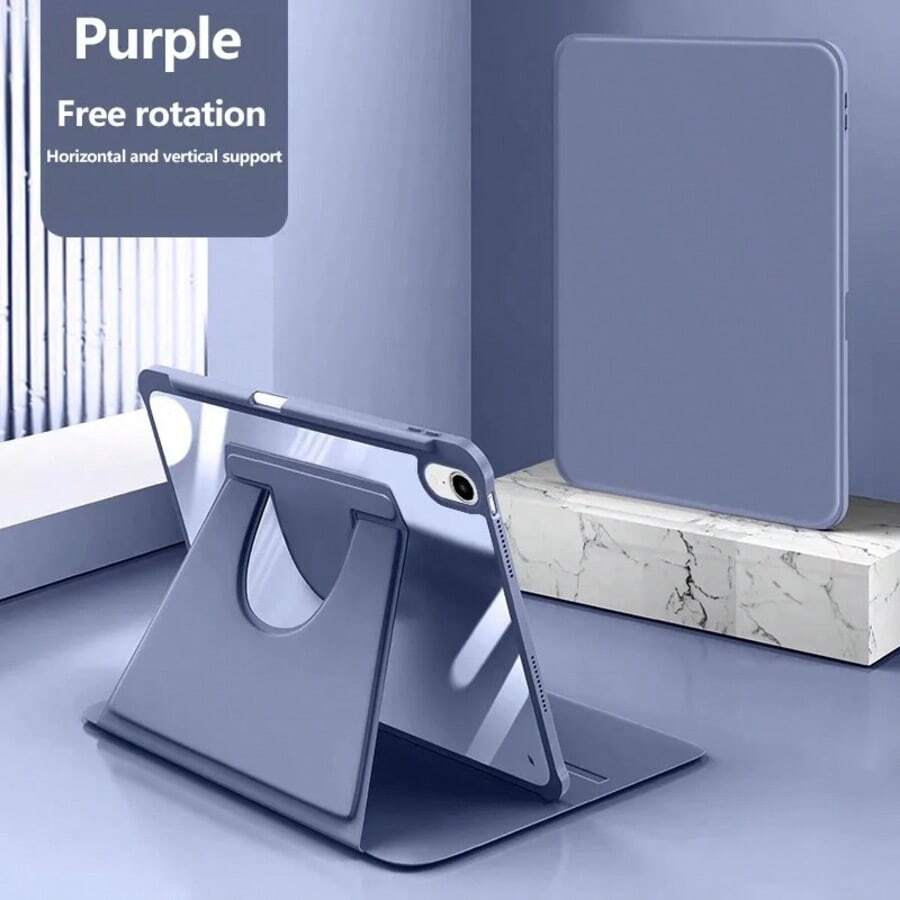 Acrylic Case With 720 Rotation Magnetic For IPad 7/8/9/10/11 Generation ...