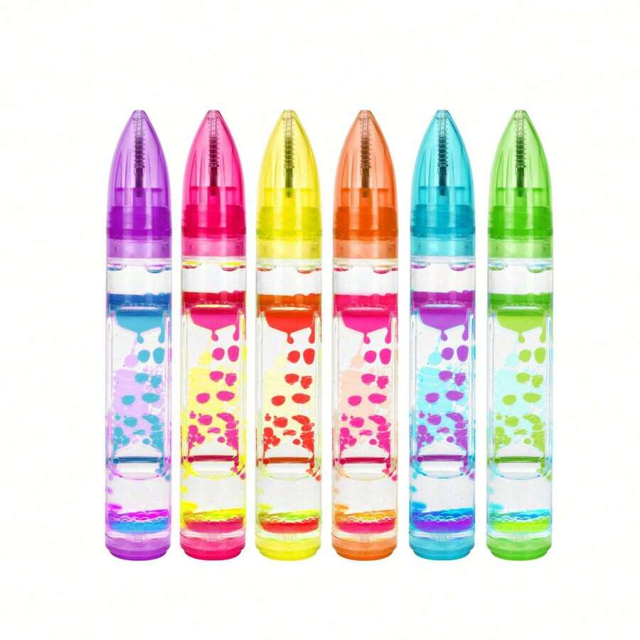 1pc Creative Liquid Motion Bubbler Pens - Writes Like A Regular Pen ...
