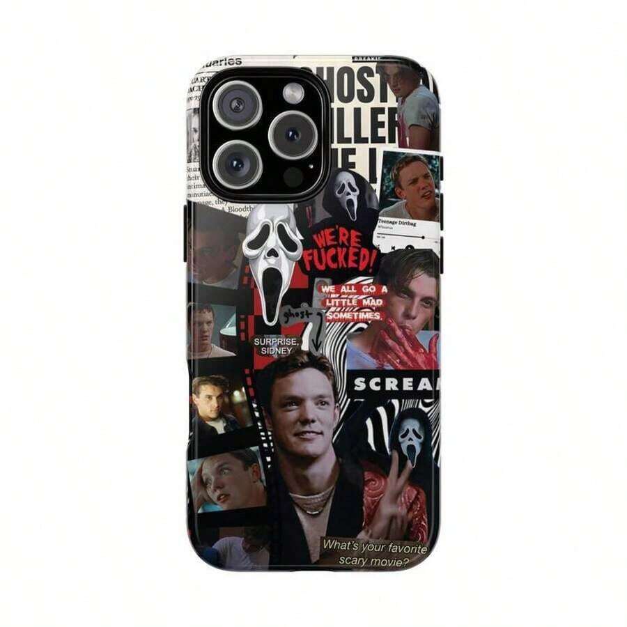 Billy L00mis Ghostface Horror Case Compatible For 17 16 15 14 13 12 11 ...