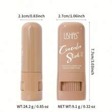 USHAS Rotating Concealer Stick, Available In 4 Colors, Long-Lasting ...