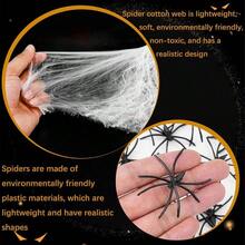 Halloween Decoration200g Giant Spider Web Decoration Halloween Spider ...
