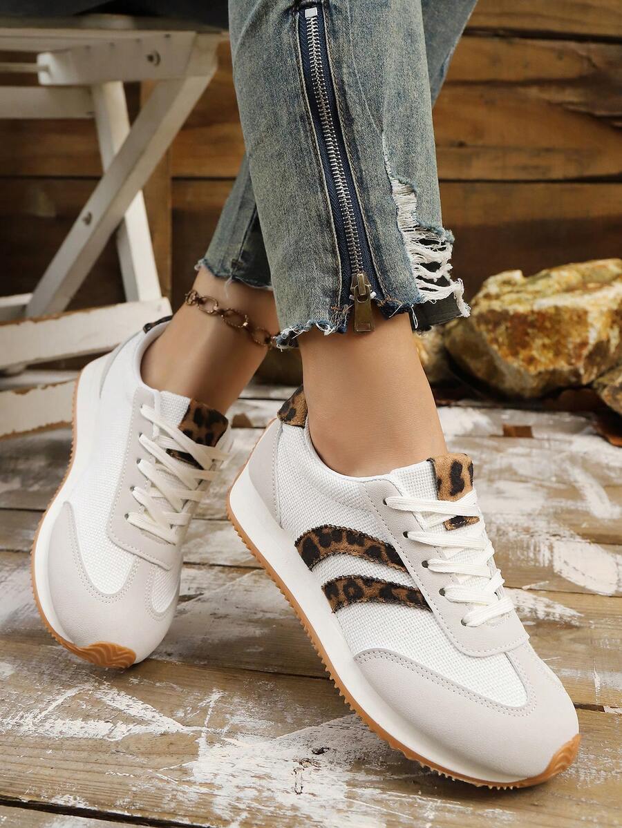 Damen Mode Lässig Sportschuhe, flach bequeme rutschfeste atmungsaktive ...
