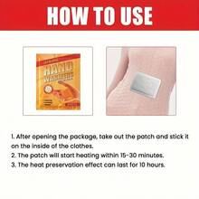 4pcs/10pcs/20pcs Winter Warming Thermal Patches, Self-Heating Winter ...
