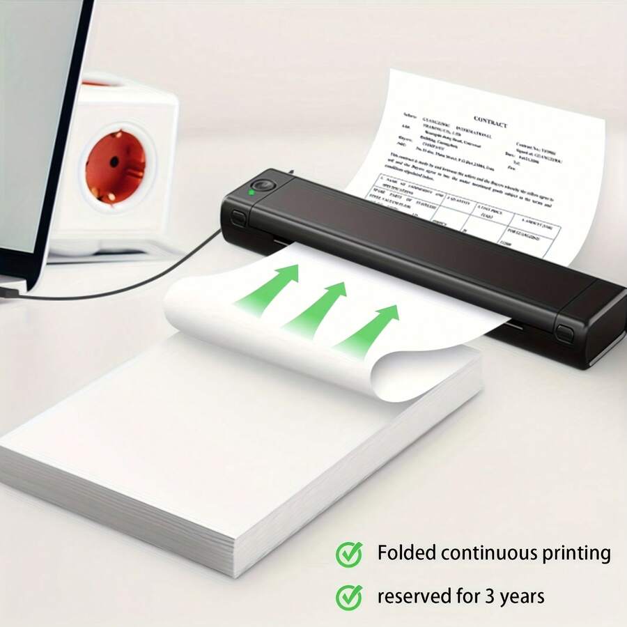 Thermal Printer Paper 8.27 X 11.7 Inch, US Letter Size Thermal Paper ...