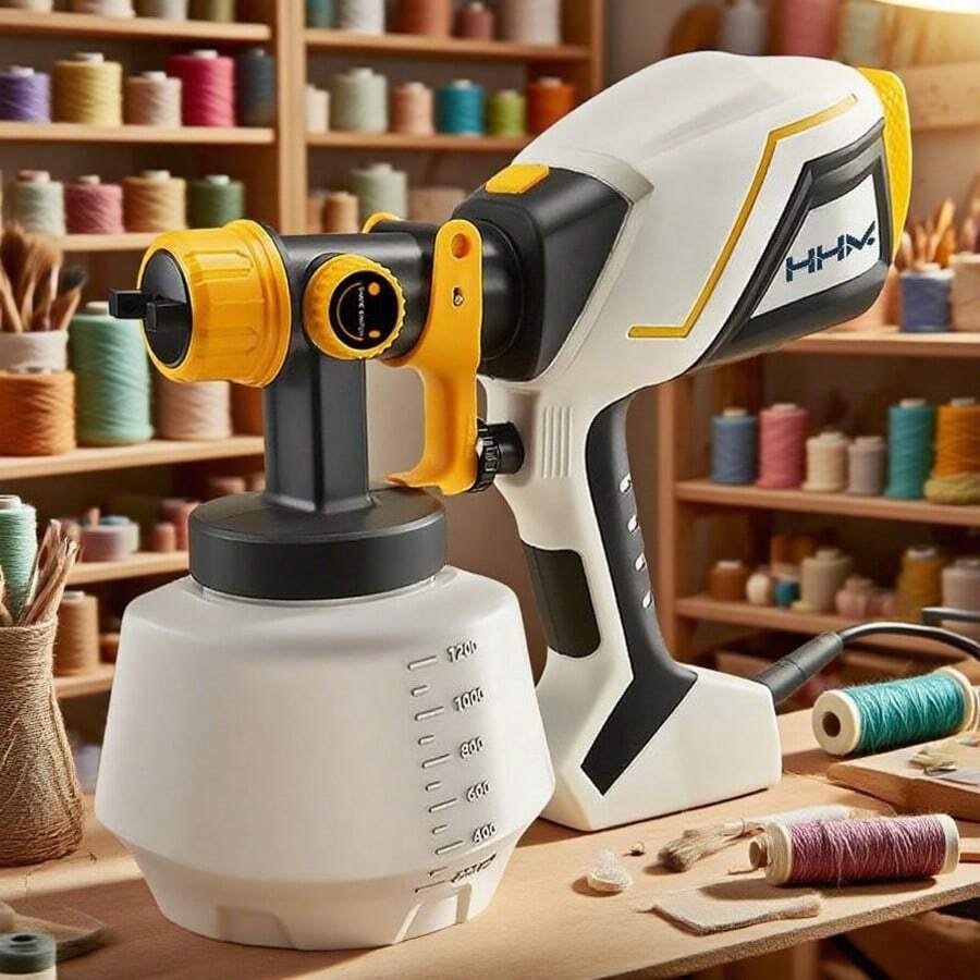 Pulverizador de pintura eléctrico HVLP de 700 W con 3 modos de ...