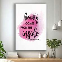 Framed Beauty Salon Quotes Posters Prints , Cosmetology Wall Art Decor ...