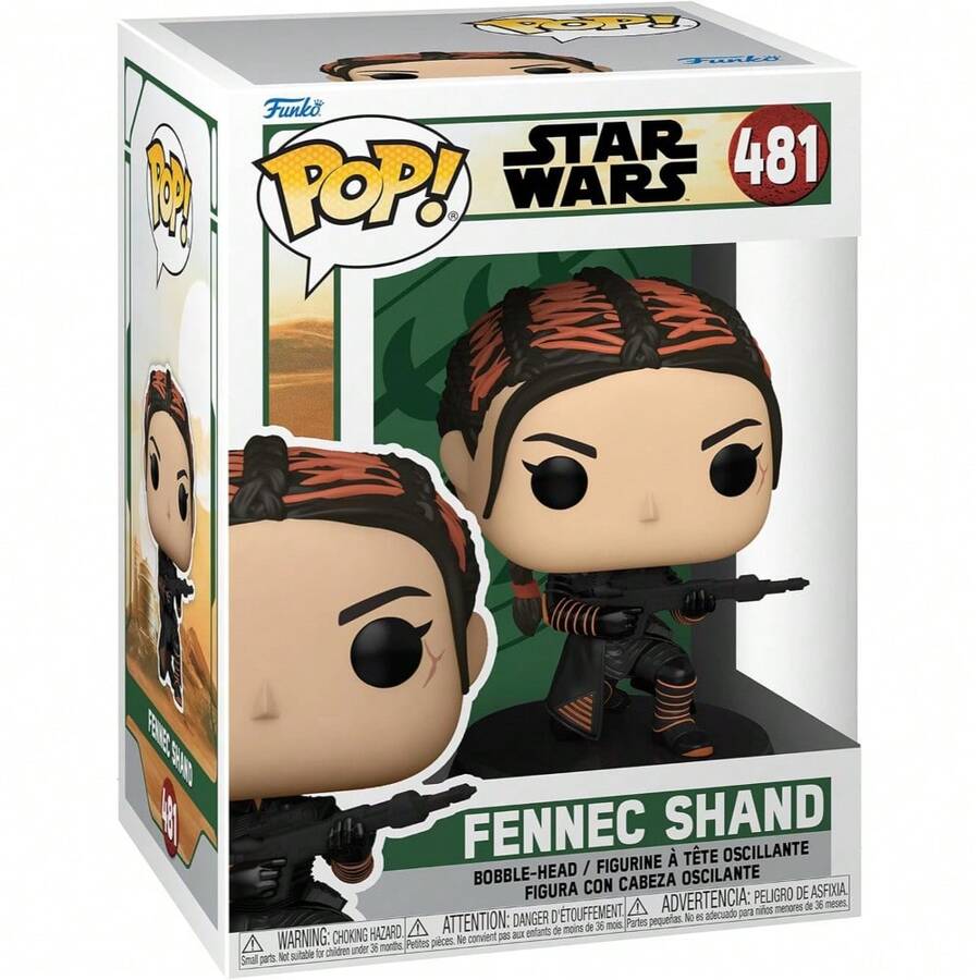 Disney Figura Funko Pop! Star Wars Fennec Shand 481 Entrega 24/48 Horas ...