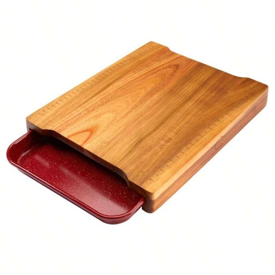 Curtis Stone Acacia Wood Workstation With Micro Sheet Pan | SHEIN USA
