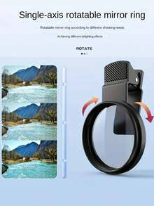 52mm Clip-On CPL Camera Lens Filter - Ultra-Thin Circular Polarizer ...