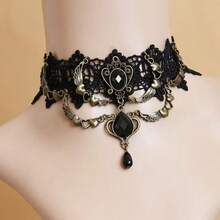 Cosplay Novelty Halloween Hot Selling Lace Bracelet Ring Integrated ...