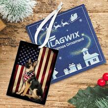 Christmas German Shepherd Gifts For Women Men - Acrylic Ornaments 2025 ...