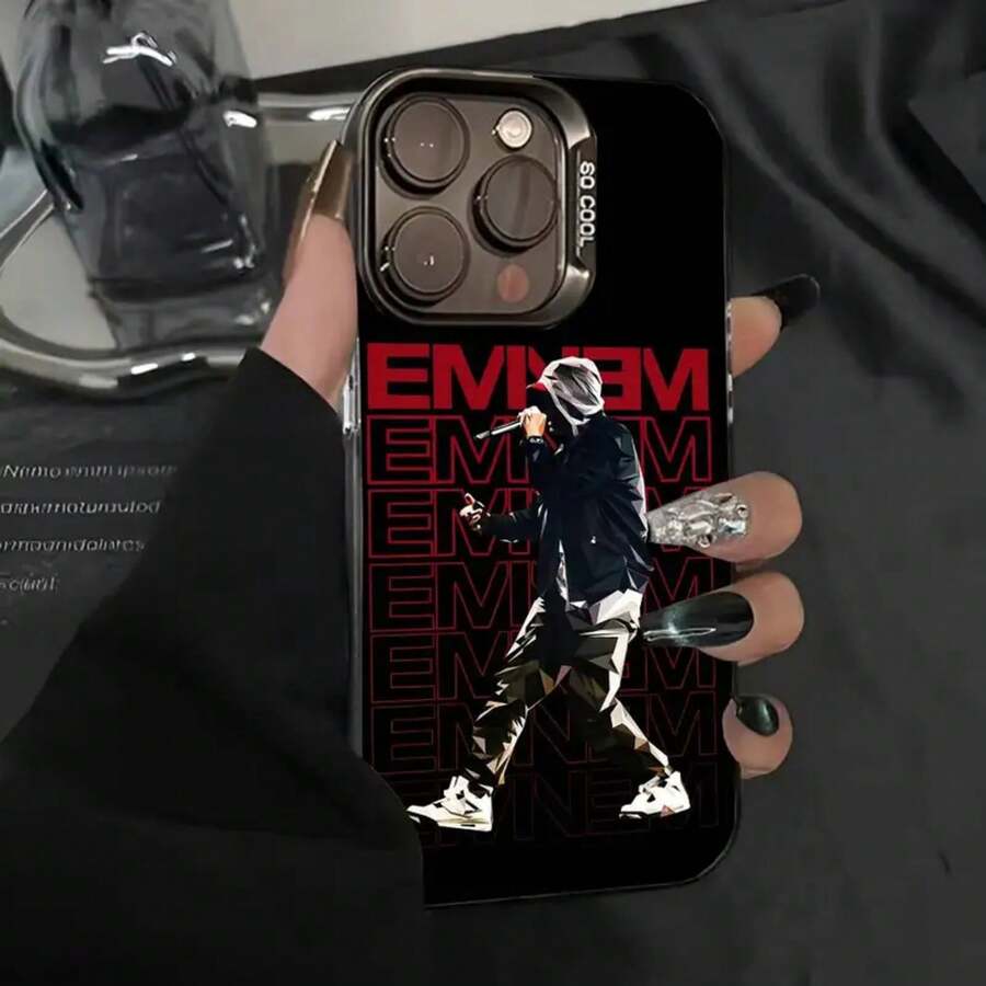 HOT Rap E- Phone Case IMD Phone Case For 16 15 14 13 12 11 Pro Max Plus ...