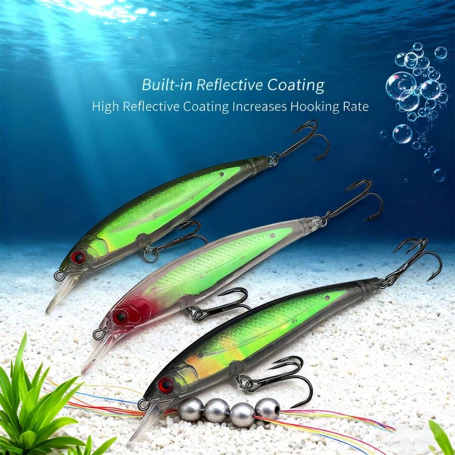 Long-Range Investment Lure Floating Mino With Built-In Sound Beads ...