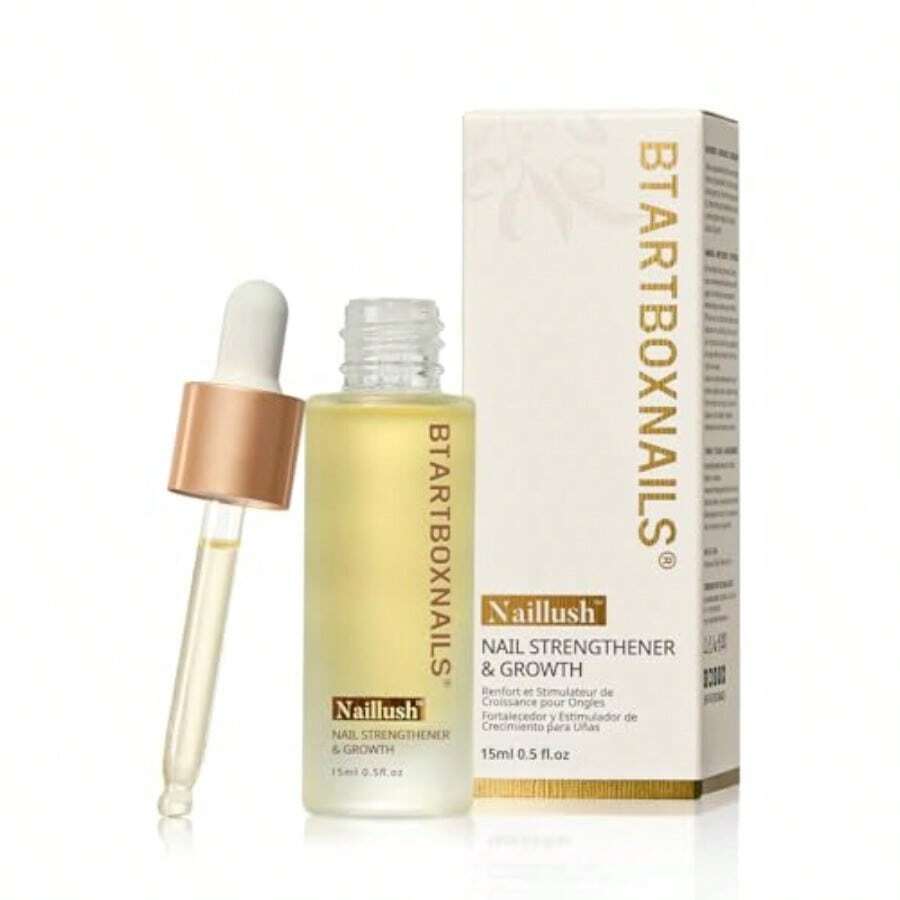 Naillush Nail Strengthener And Growth - Repair Damaged Nails Strengthen ...