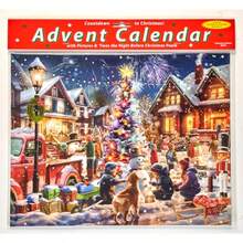 Snowman Contest Advent Calendar Christmas Countdown Calendar With Twas ...
