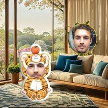 Customized Pet Head Pillow - Double-Sided Printed, Hand Washable ...