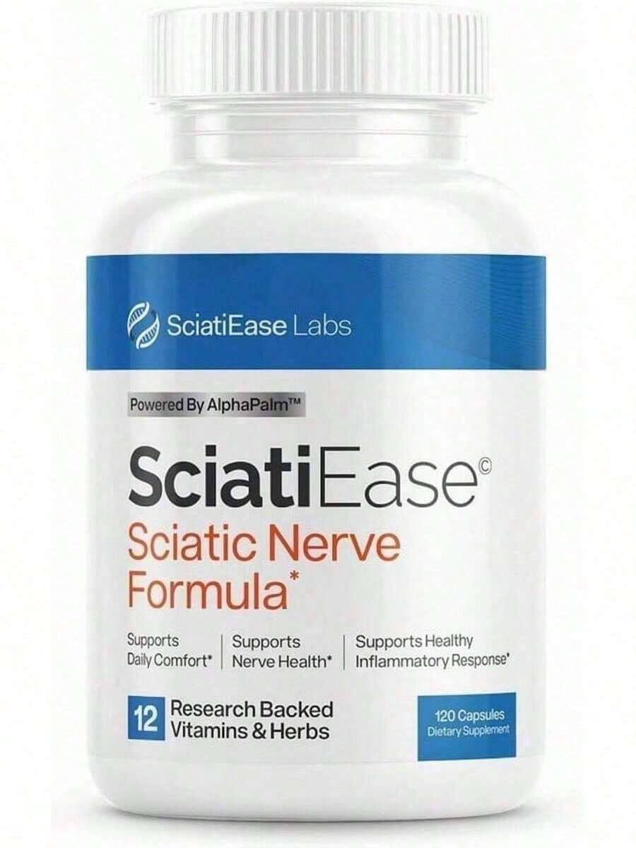 Sciatic Nerve Formula Capsules-300mg Alpha Lipoic Acid Formula-120 ...