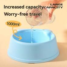 Ciotola galleggiante per cani, previene l'inumidimento della bocca ...