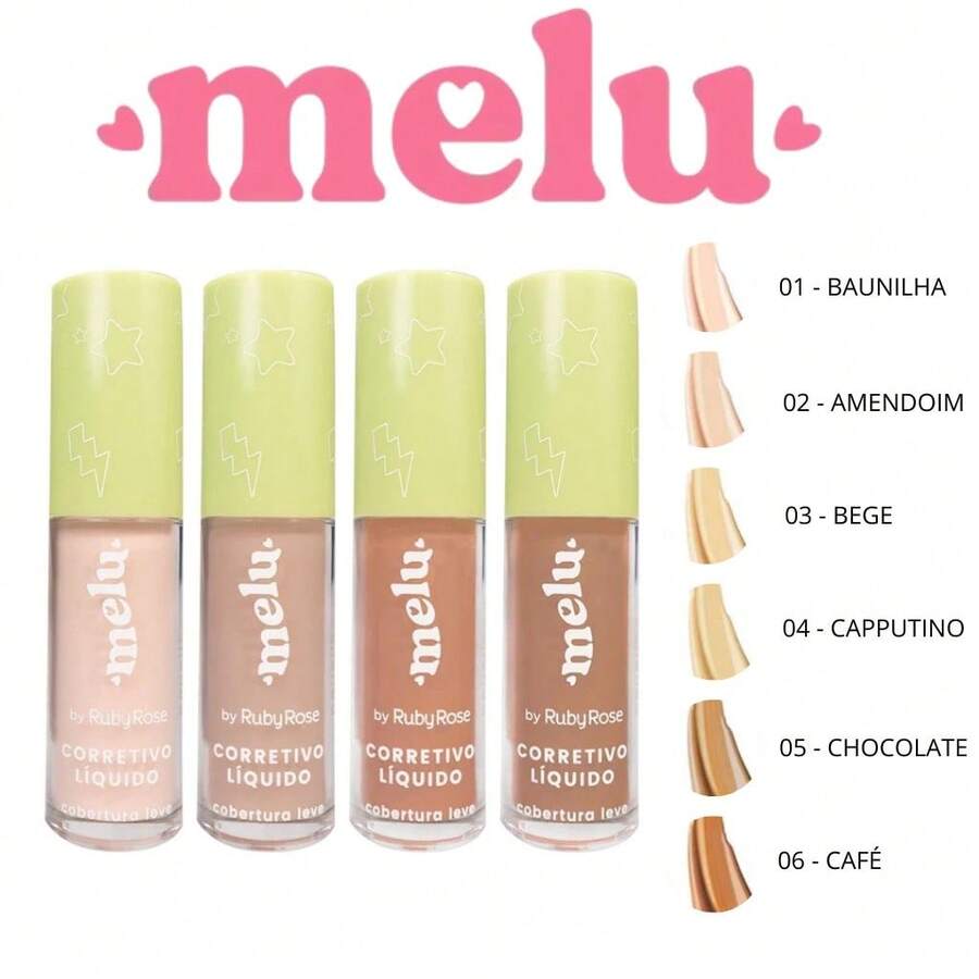 Melu By Ruby Rose HB8104-06 Cafe Liquid Coverage Concealer | aktuelle Trends, günstig kaufen ...