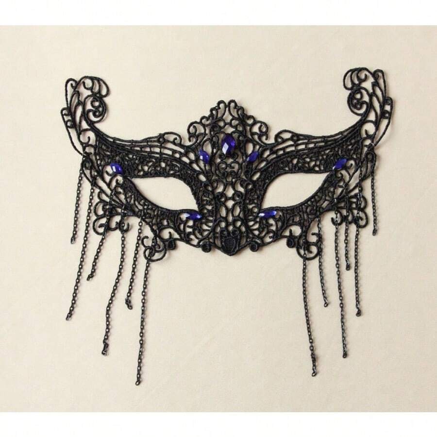 Halloween Holiday Party Half Face Masquerade Lace Mask Cosplay | Mode ...