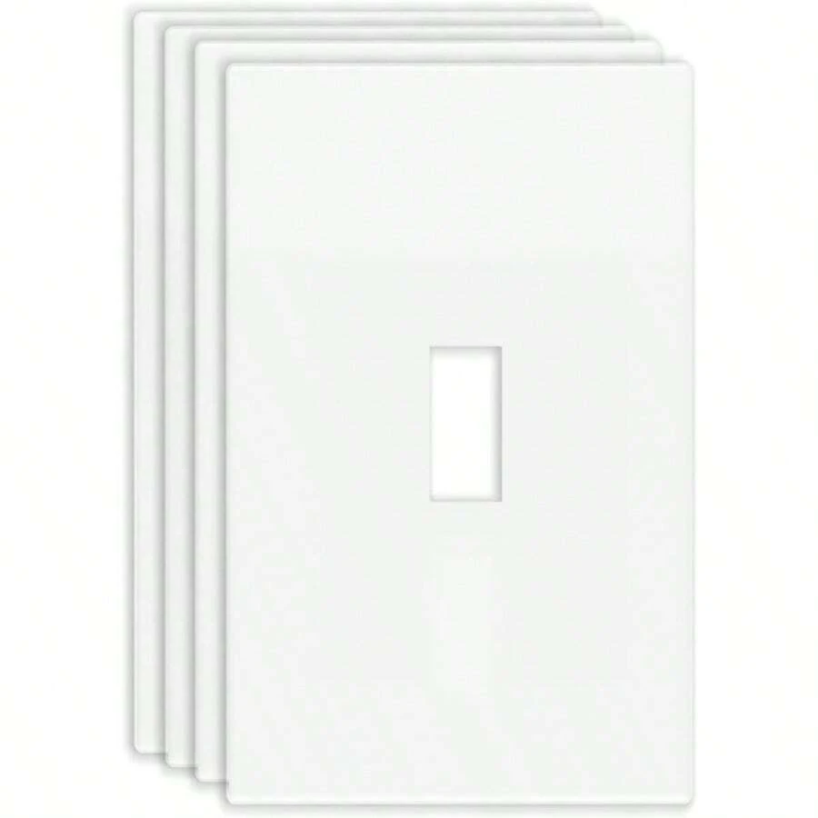 XXCV 1-Gang Screwless Decorative Wall Plates Stander-Size Unbreakable ...