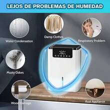 Smart Electric Home Dehumidifier With Timer Mode, Automatic Shut-Off ...