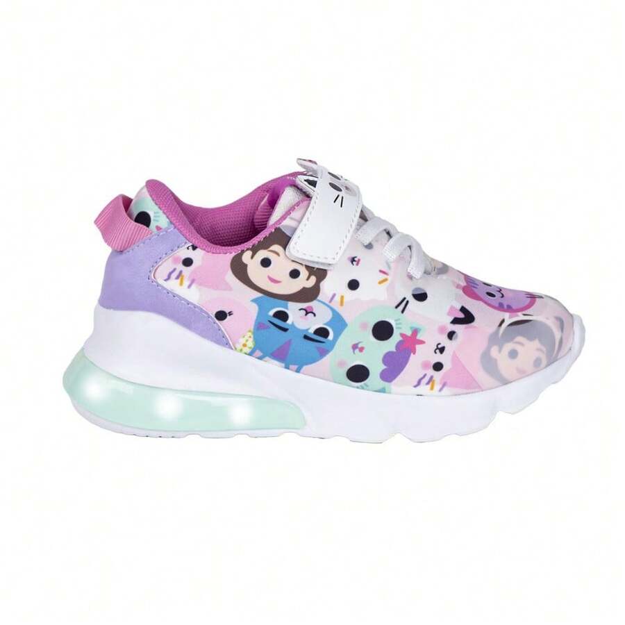 Netflix Zapatillas Deportivas con Luces Gabby Dollhouse Rosa Niña ...