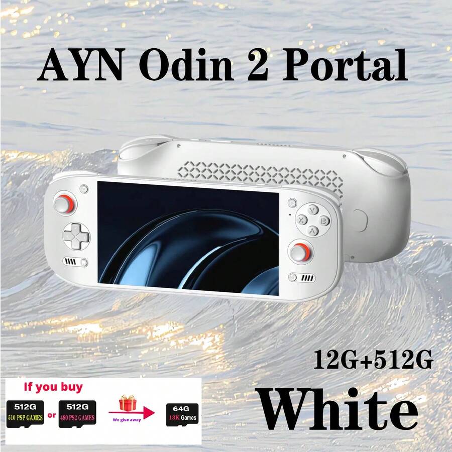 AYN Odin 2 Portal Handheld Game Console, 7-Inch Screen, 120Hz, Android ...
