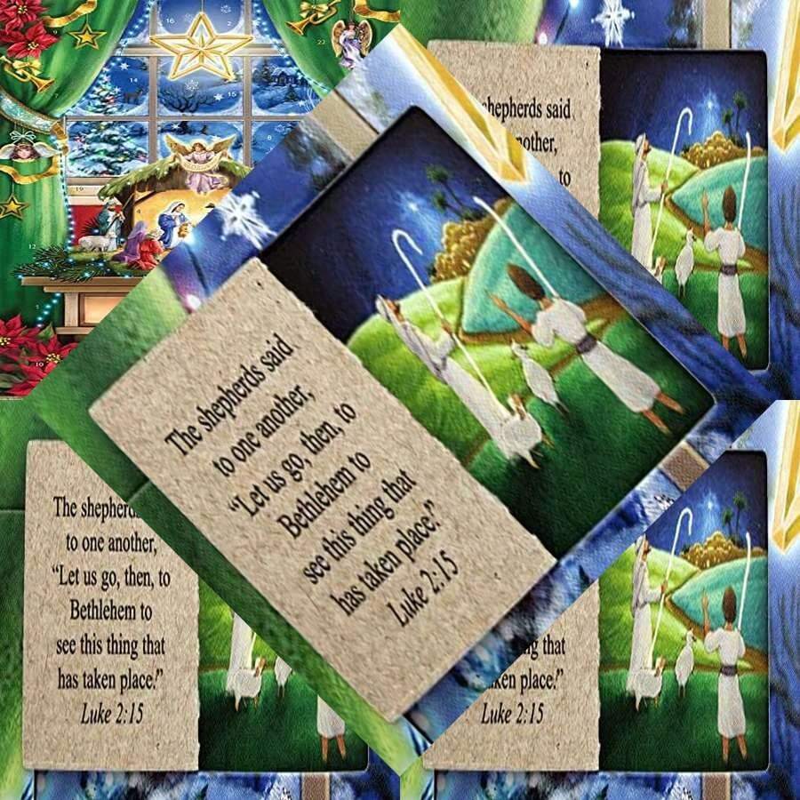 Heirloom Christmas Advent Calendar (Countdown To Christmas) With ...