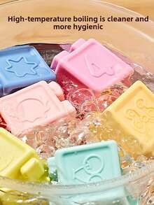 Soft Rubber Building Blocks - Colorful, Stacking & Nesting Toys For ...