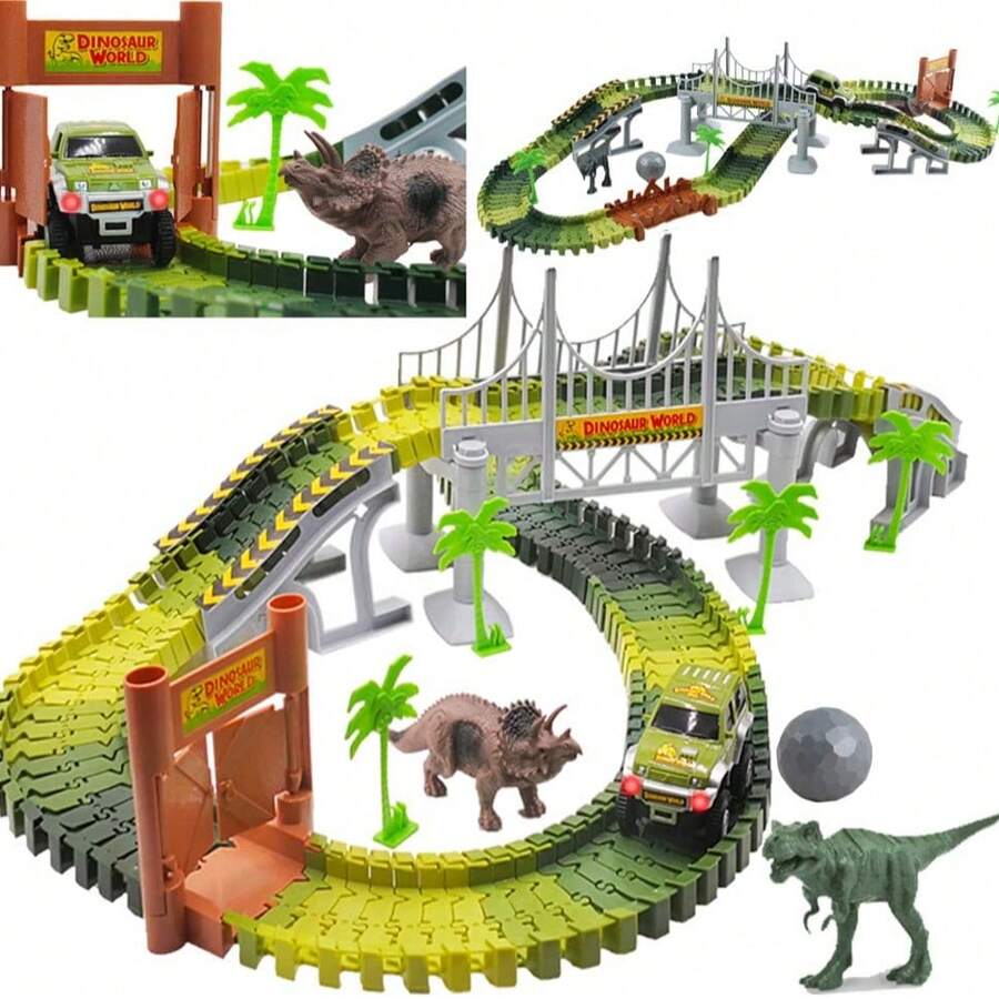 Slot Car Race Track Sets Dino Flexible Race Track | Moda de Mujer ...