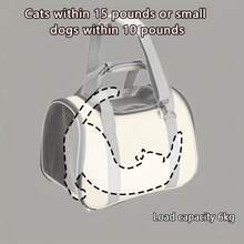 1pc Mochila Portátil para Gatos para Salidas, Adecuada para Perros y ...