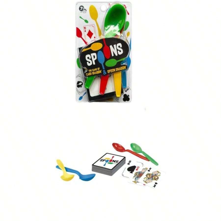 , Card Games For Kids - Spoons Game, Deck Of Cards, Fun Family Games ...