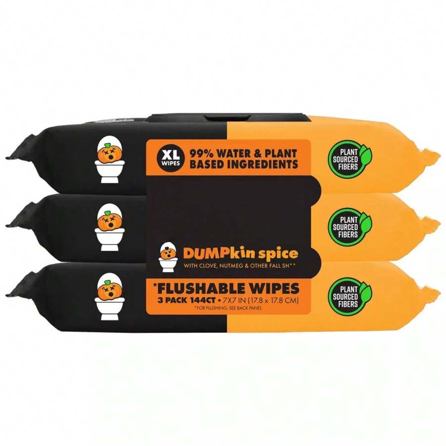 Dniasodgsa Dumpkin Spice Flushable Wipes - 3pk/144ct | Mode de Mujer ...