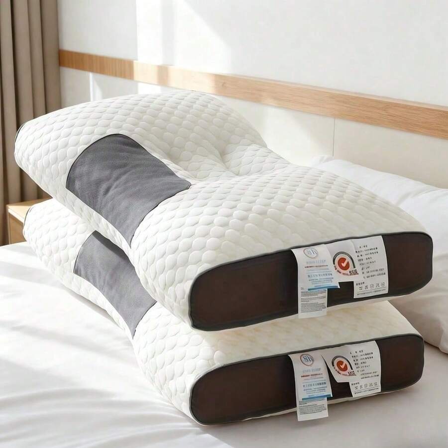 1/2PCS All Season Neck Support Pillow For Lateral And Supine People ...