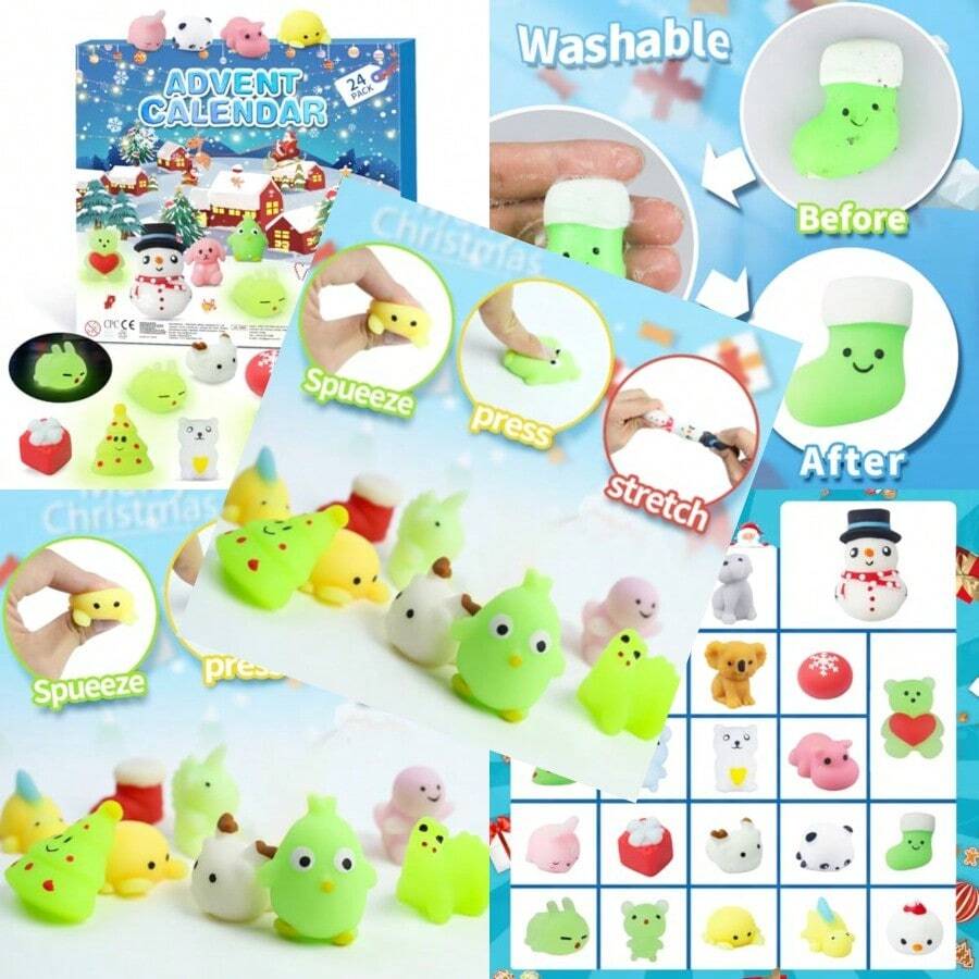 Mochi Advent Calendar 2025 Luminous 24 Days Of Christmas Countdown ...