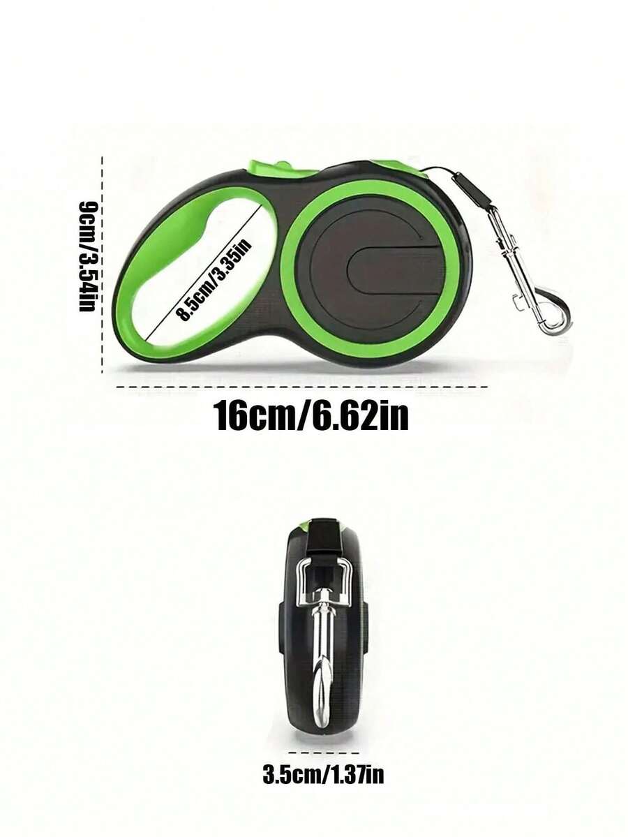 Dog Automatic Leash With Retractable Dual Color Leash For Walking Dogs ...