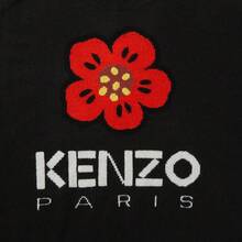 Kenzo Damen Off-White Boke Jacquard Woll-Strickpullover FD6 2PU430 3LD | aktuelle Trends ...