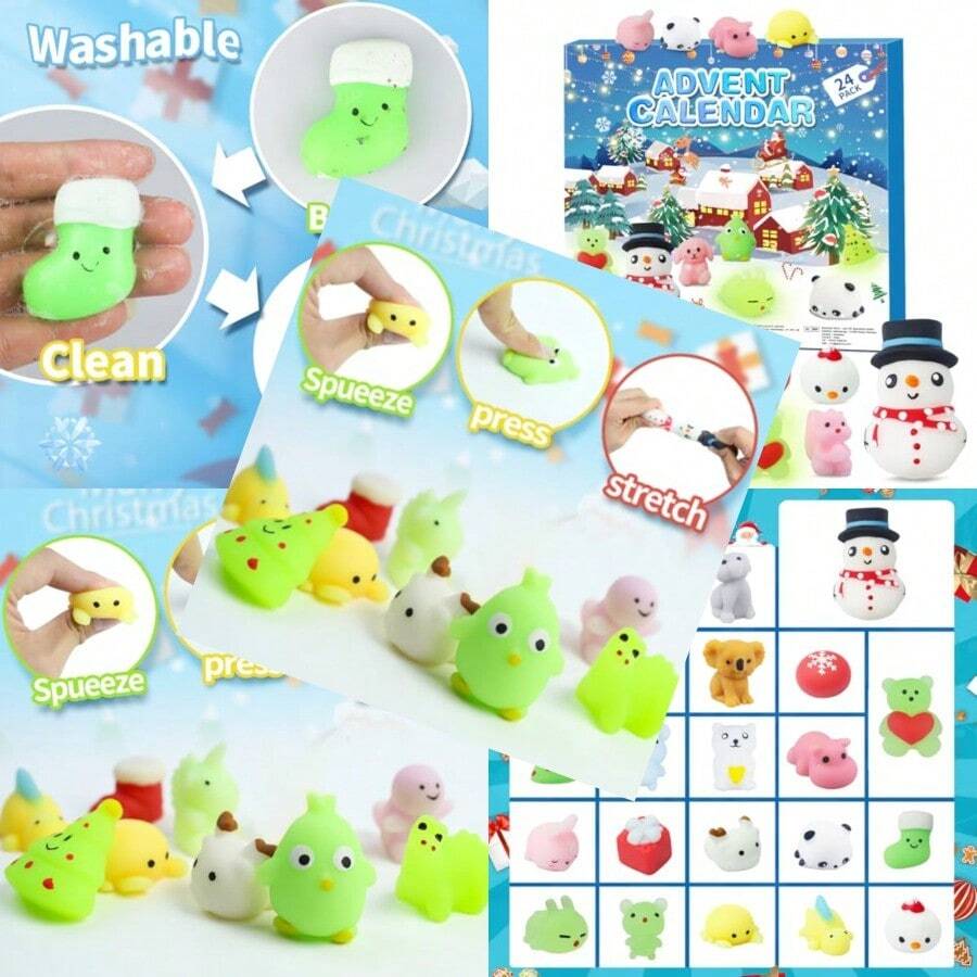 Mochi Advent Calendar 2025 Luminous 24 Days Of Christmas Countdown ...