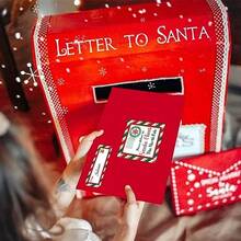 Christmas Official Letter To Santa Kit 8 Sets 5.9 X 7.9 Santa Letter ...