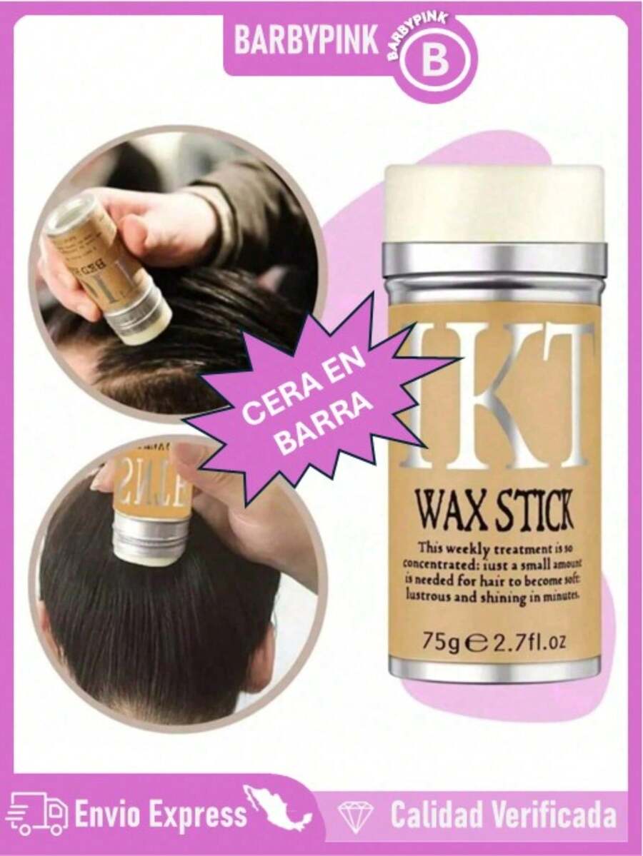 Cera profesional para el cabello roto, crema de Gel para peinar el ...