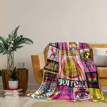 Softball Printed Blanket, Team Gift,Super Soft Flannel Printed Blanket ...