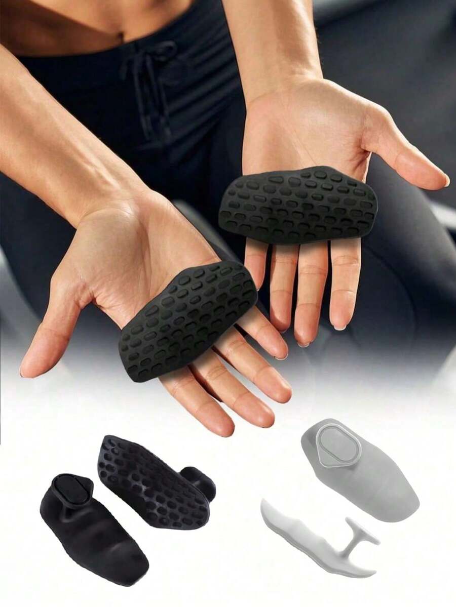 Anti-Slip Rubber Gym Grips - Sweatproof Palm Grip Pads For ...