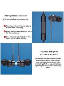 HP سماعات رأس سلكية DHE-7001: إلغاء الضوضاء المحيطة، تصميم داخل الأذن ...