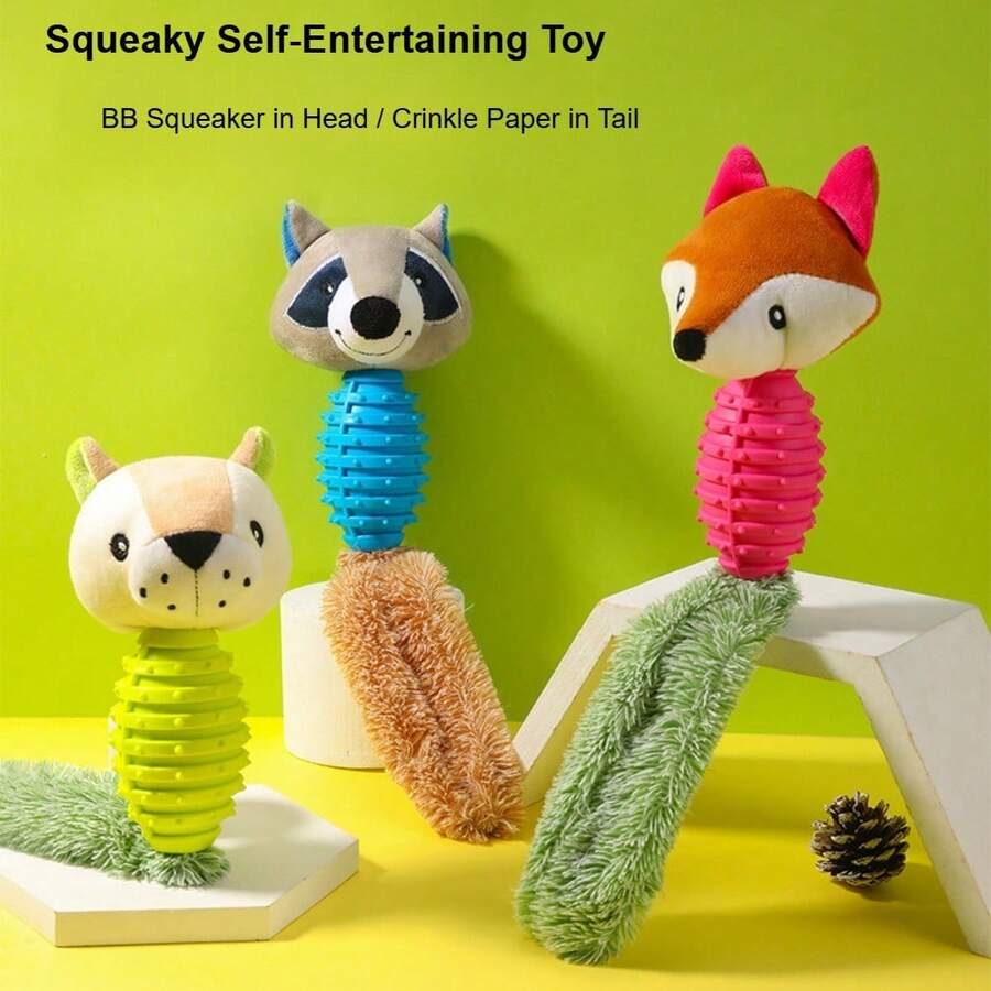 Giocattoli masticabili durevoli in TPR per cani, giocattoli morbidi e ...